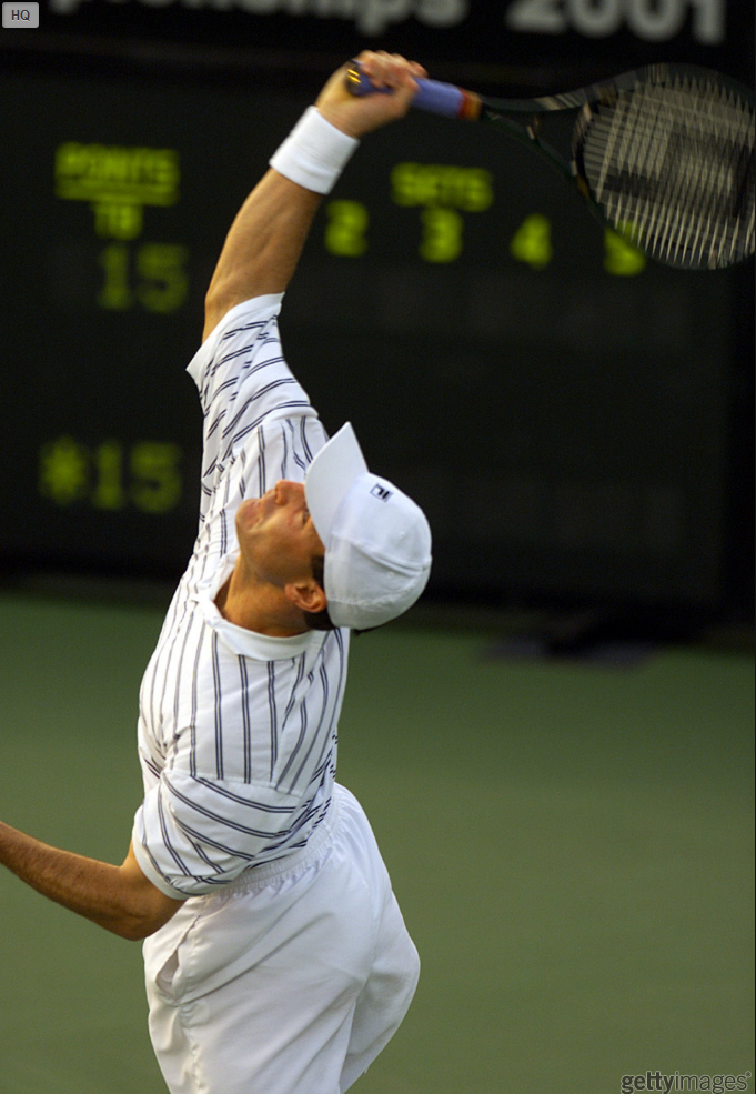 Brief Lines: New Tennis Player: Chris Woodruff