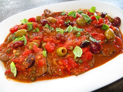 Simplement entre nous: Steak Pizzaiola (Bistecca alla Pizzaiola)