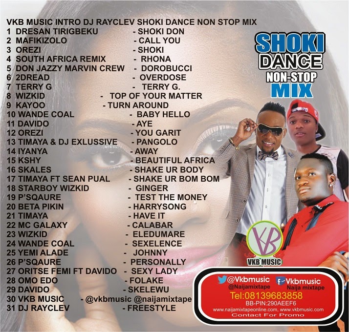 INFINITO TV : MIXTAPE: DOROBUCCI SHOKI DANCE NON-STOP MIX BY VKB MUSIC ...