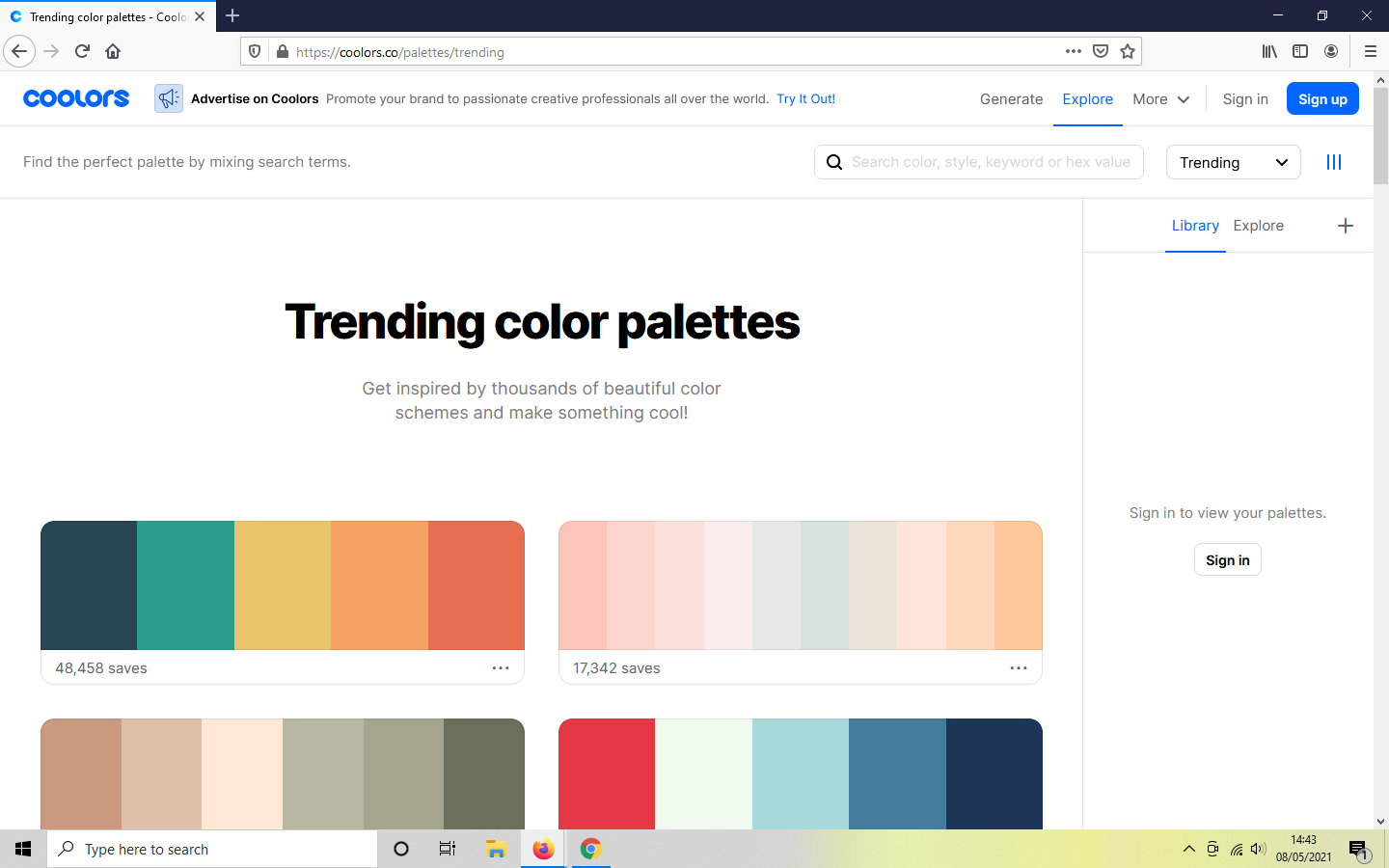 Free Color Palette Resources