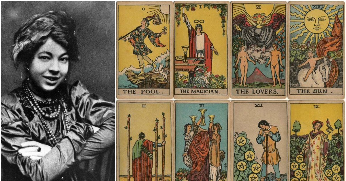 The Story of Pamela Colman Smith, the Queen of the Tarot ~ Vintage Everyday