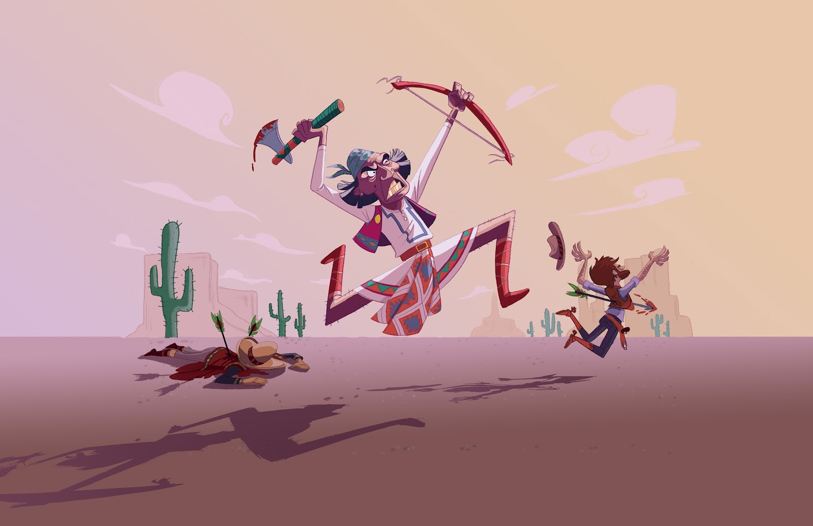 Gillianimation: Tiki Machine Illustration