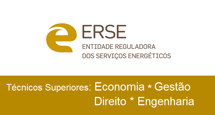 ERSE pretende contratar técnicos superiores