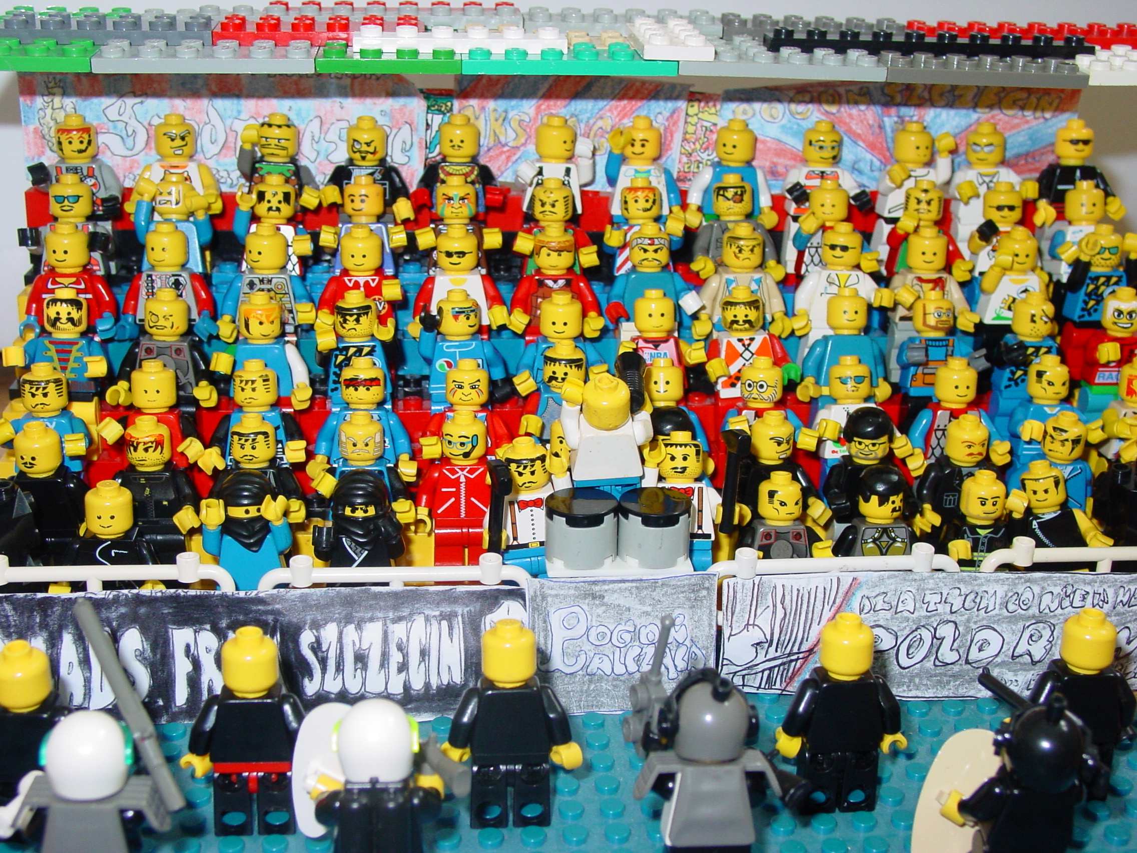 Pogon Szczecin Ultras Lego