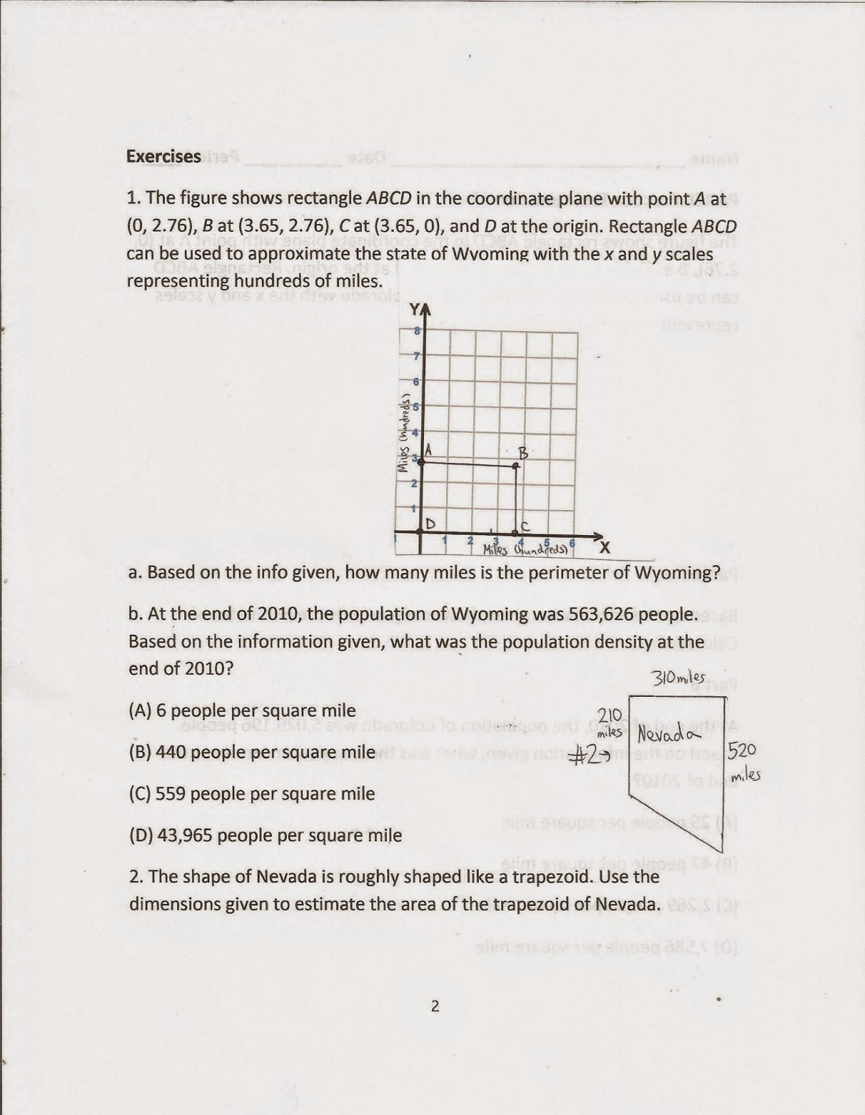 Geometry, Common Core Style: PARCC Practice Test Question 22 (Day 167)