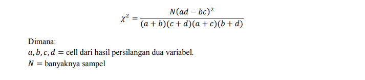 SUMMARY STATISTIK: Uji Chi Square