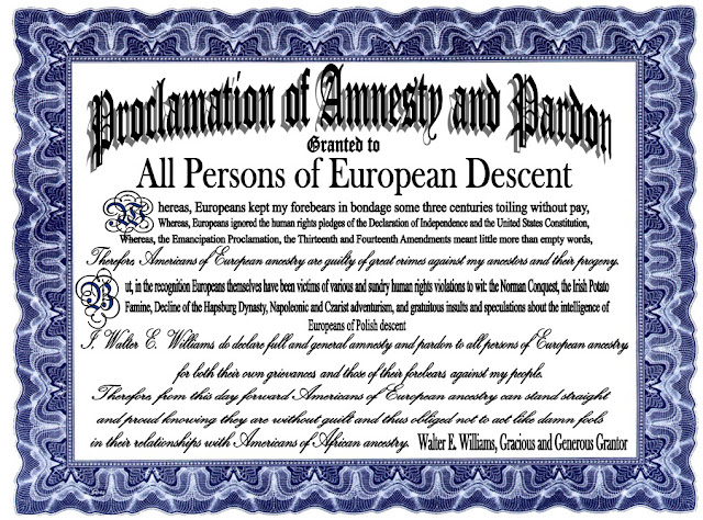 EconomicPolicyJournal.com: The Walter E. Williams Proclamation of ...