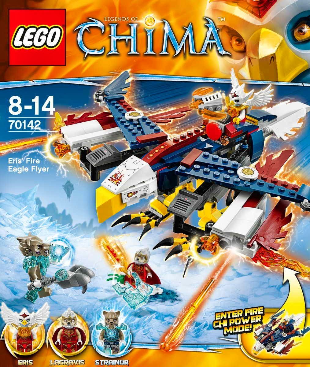 LEGO gosSIP: 230414 LEGO 70142 Eris' Fire Eagle Flyer box art and picture