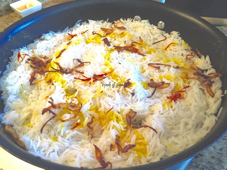 Pinch Of Swad - taste that hits the spot!: Banne Nawab Chicken Biryani