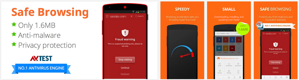 5 Browser Android Teringan, Tercepat & Hemat RAM