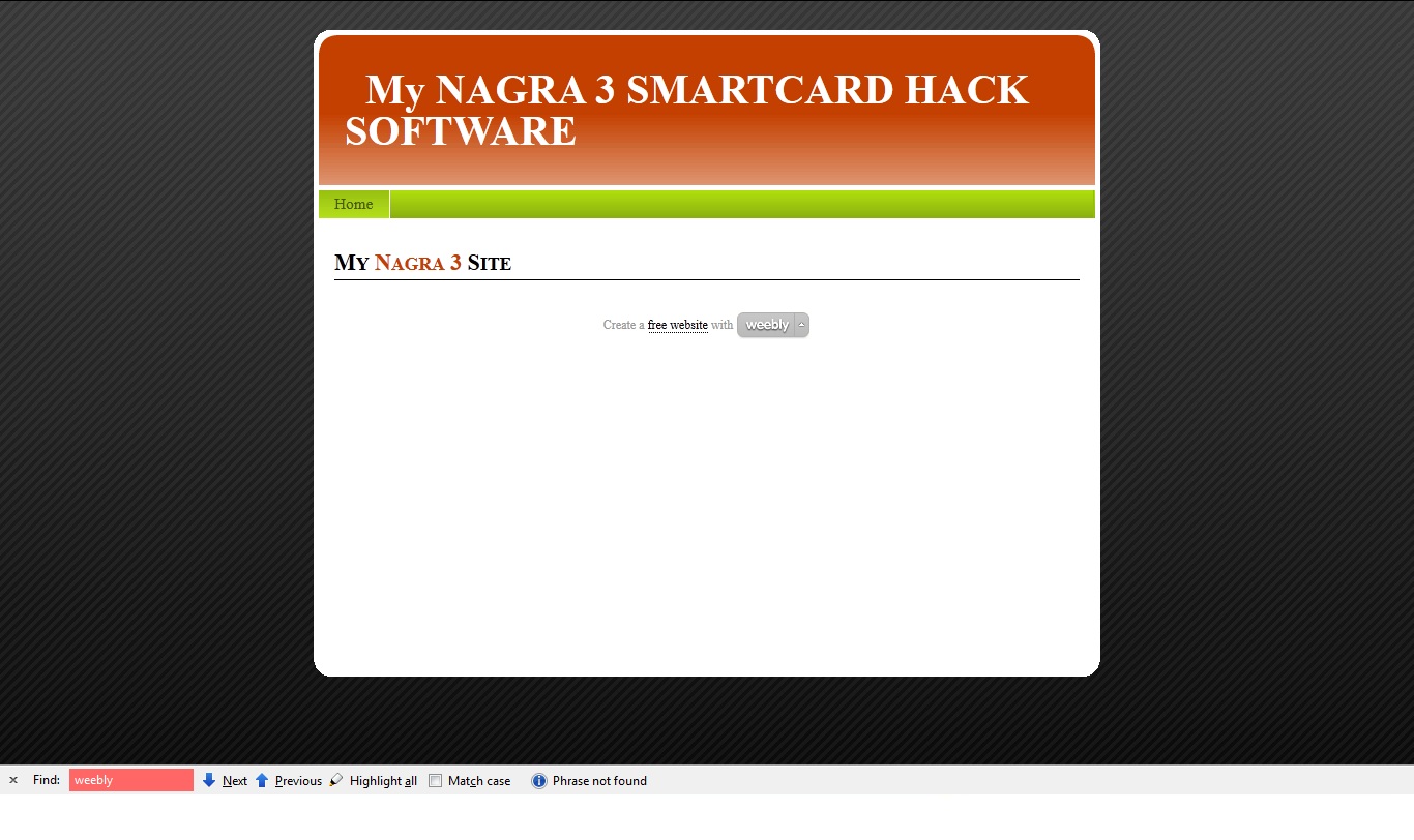 Nagra 3 Bookmarks: My NAGRA 3 SMARTCARD HACK SOFTWARE - Home