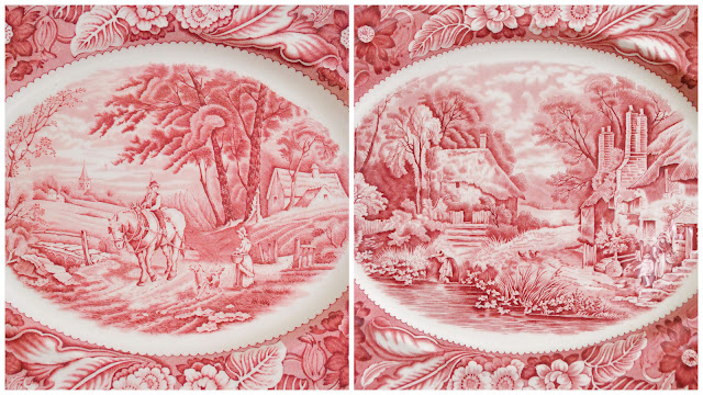 The Grower's Daughter: A Collection of Red Transferware