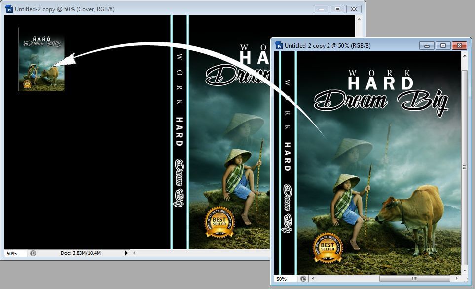 Tutorial Cara Membuat Desain Cover Buku Keren dengan Photoshop - SIAP UJIAN