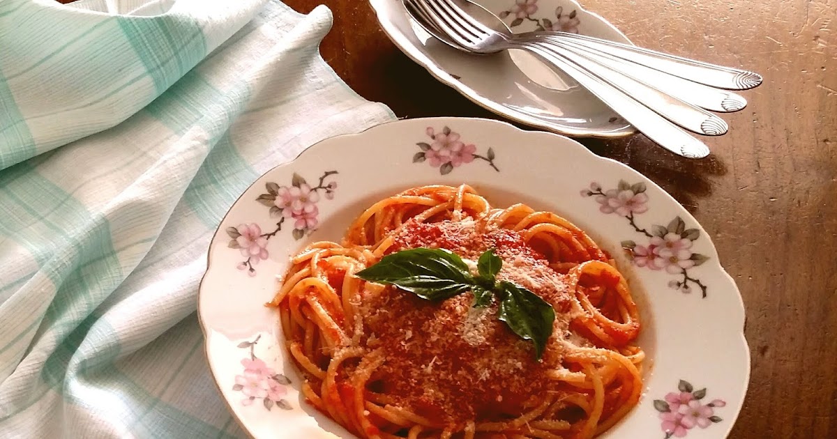 Ricette Barbare: Spaghetti pomodoro e basilico