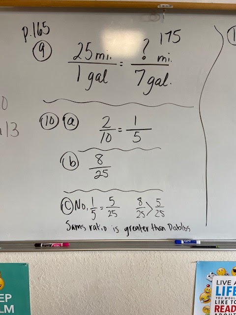Mrs. Negron 6th Grade Math Class: Lesson 6.3 Using Ratios & Rates to ...