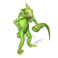AKI GIFS: Gifs animados de Iguana