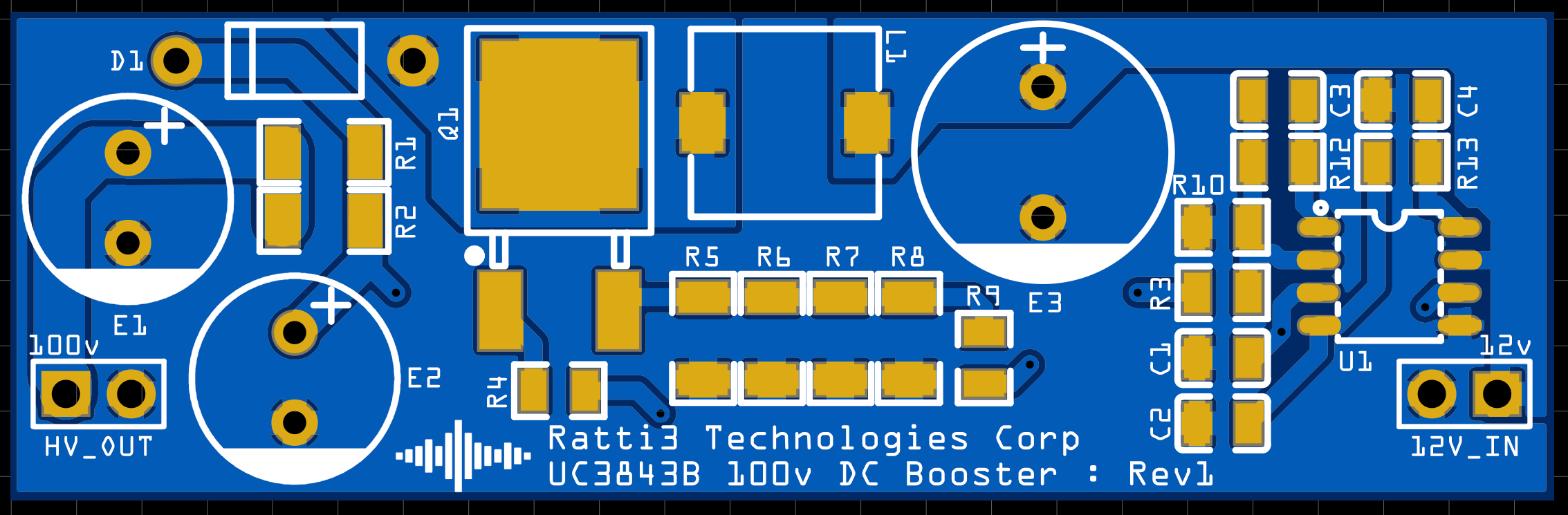 Designing and building a DC to DC high voltage booster for tubes