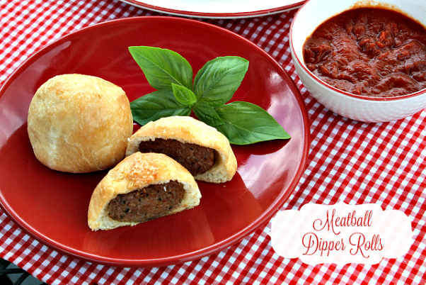 Italian Meatball Dipper Rolls — Mommy's Kitchen