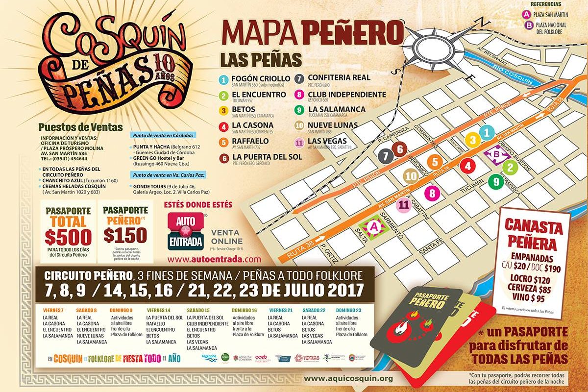 COSQUIN & TURISMO: COSQUÍN DE PEÑAS