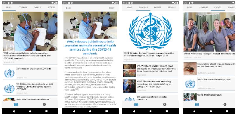 Download WHO - World Health Organisation Info Mobile App - Youth Apps