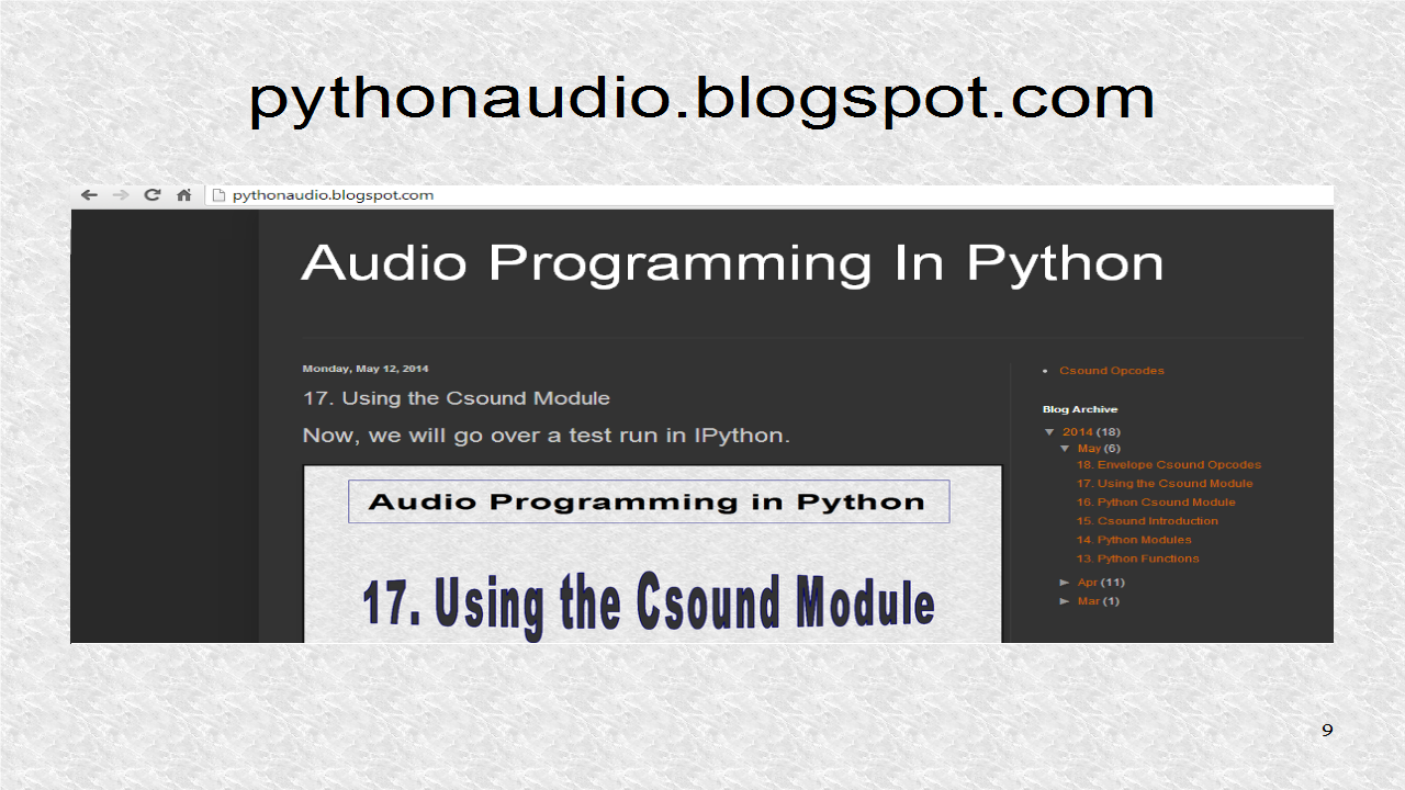 Audio Programming In Python: 23. Phase Modulation Example