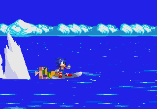 Sonic 3 Unlocked: The unused surfboard intro