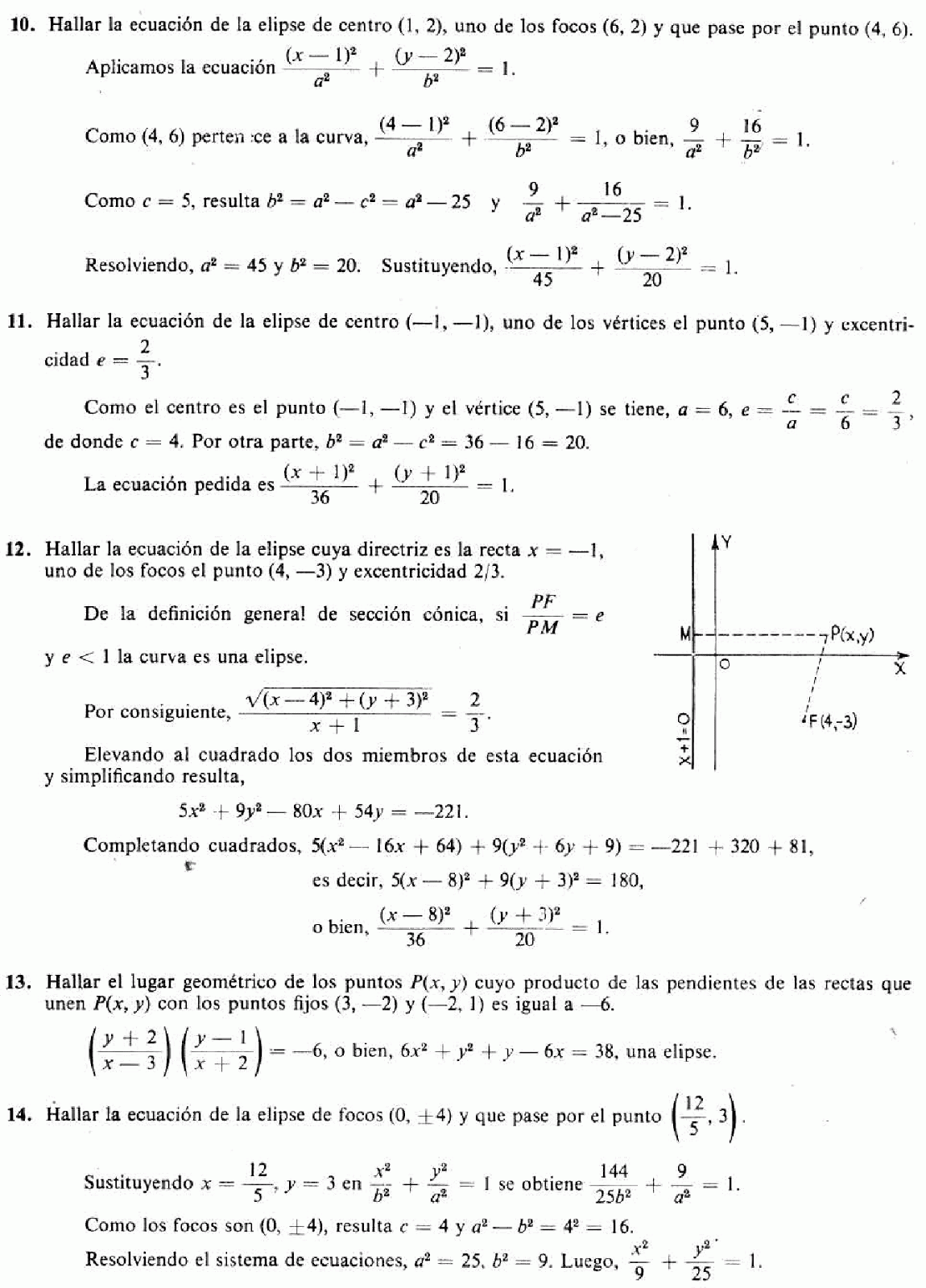 ELIPSE EJERCICIOS RESUELTOS PDF