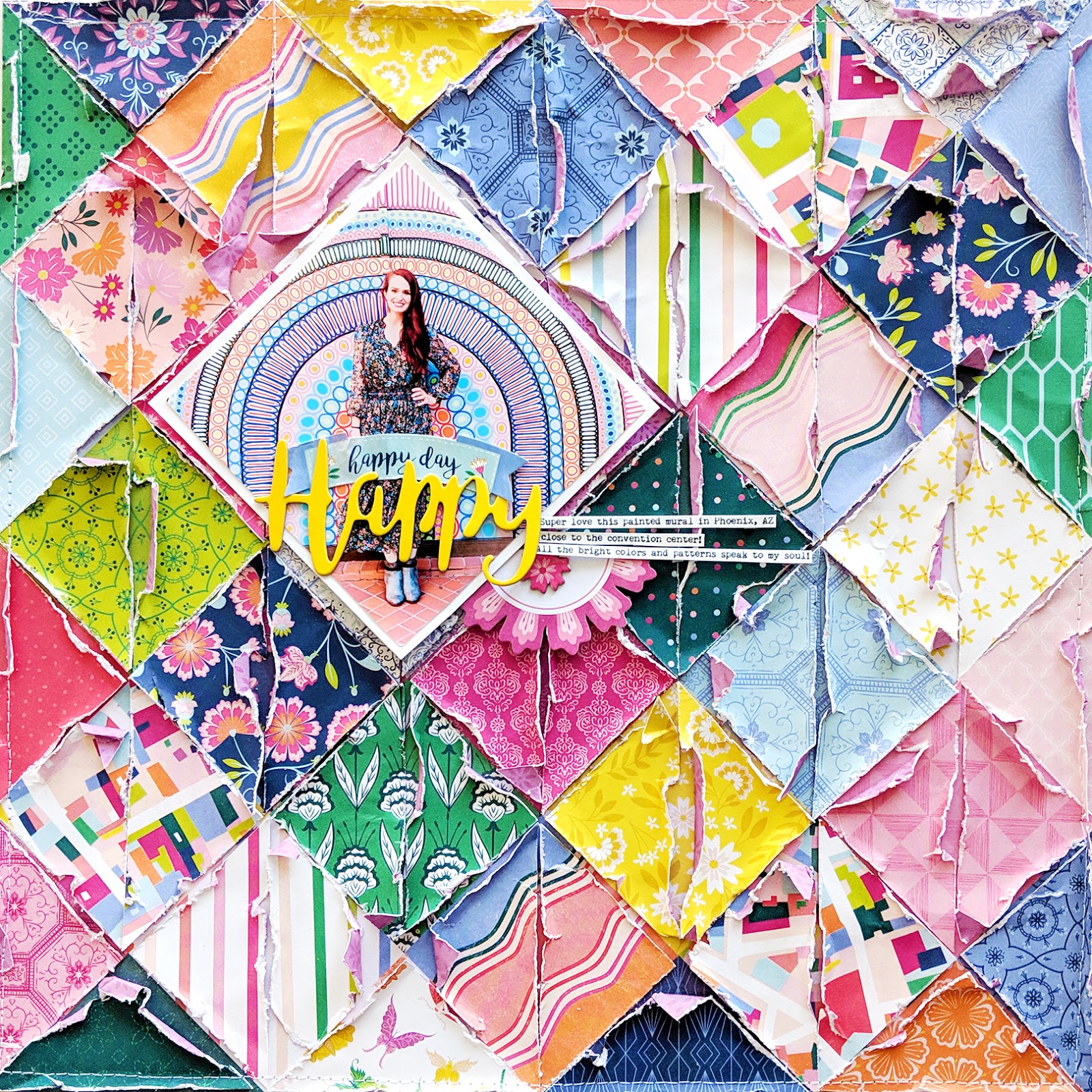 Happy Day Layout for Paige's Pages 18 | Paige Taylor Evans