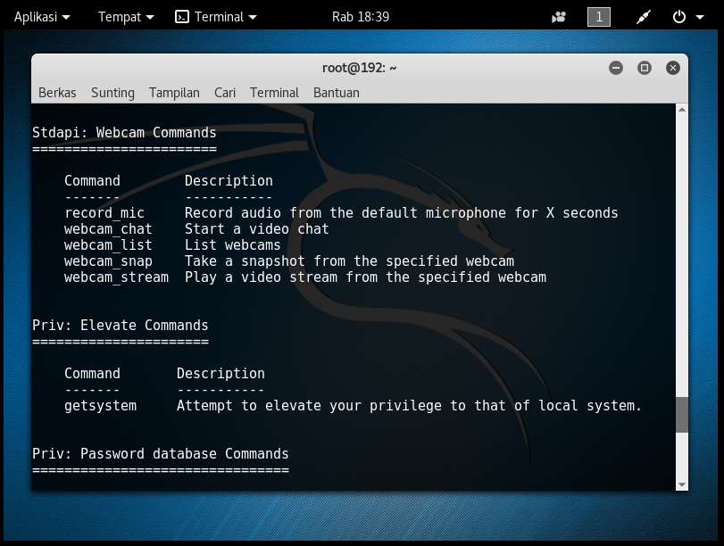 TUTORIAL PENGGUNAAN MEtASPLOIT MENGGUNAKAN KALI LINUX