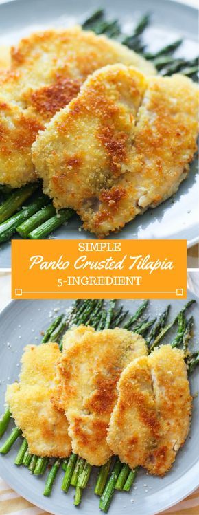 Simple Panko Crusted Tilapia - The Most Delecious Recipes