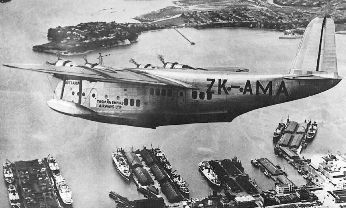 AIR NEW ZEALAND's FLIGHT ENGINEERS: TEAL Flying Boats