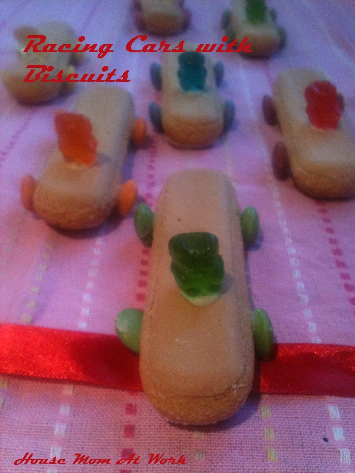 House Mom At Work: Racing Cars with Biscuits