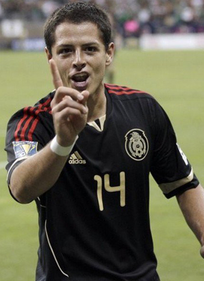 Manchester United: Javier Chicharito Hernandez Pictures in Concacaf ...