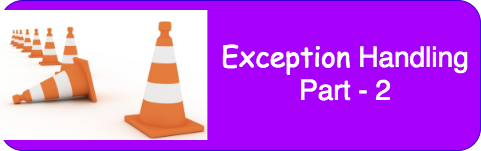 Exception Handling in Java | Part-2 - CSStack