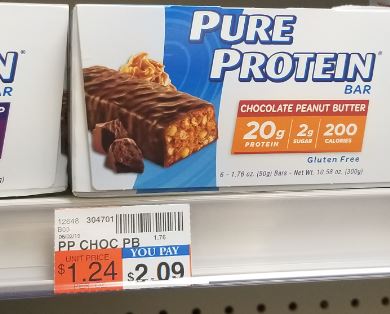 Pure Protein Bar CVS Deal $0.09 - 9/15-9/21 | CVS Couponers