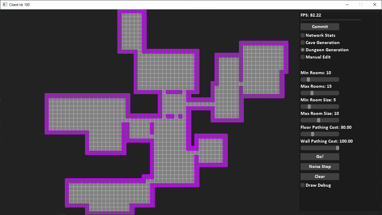 Wax Project: Procedural Dungeon Generation