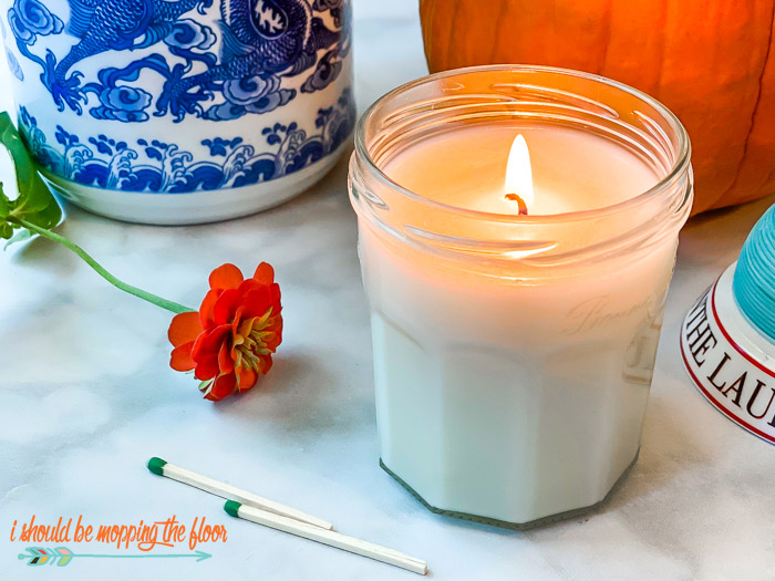 How to Make Hand-Poured Candles | i should be mopping the floor
