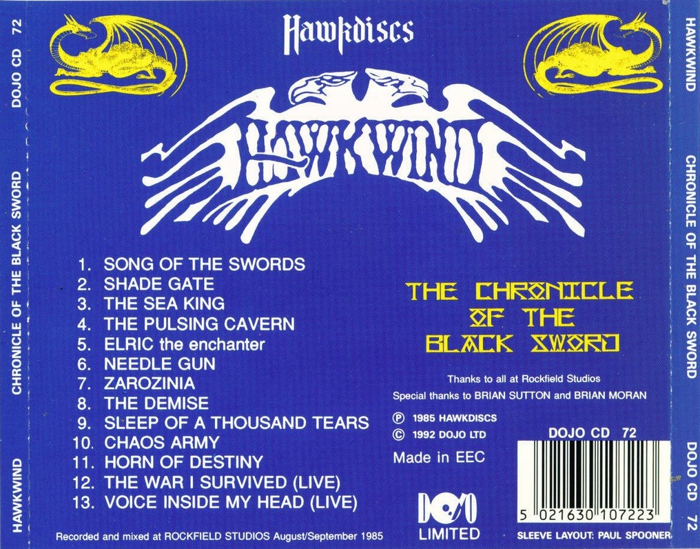 Classic Rock Covers Database: Hawkwind