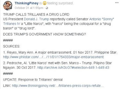 Philippine News Courier: Trillanes Files Libel Case vs Thinking Pinoy ...