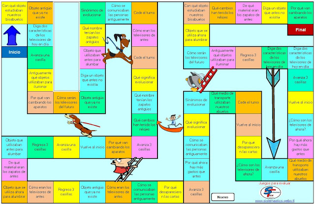 SISTEMASTICS - RECURSOS PARA EDUCAR: EL JUEGO DE LA ESCALERA - EDITABLE