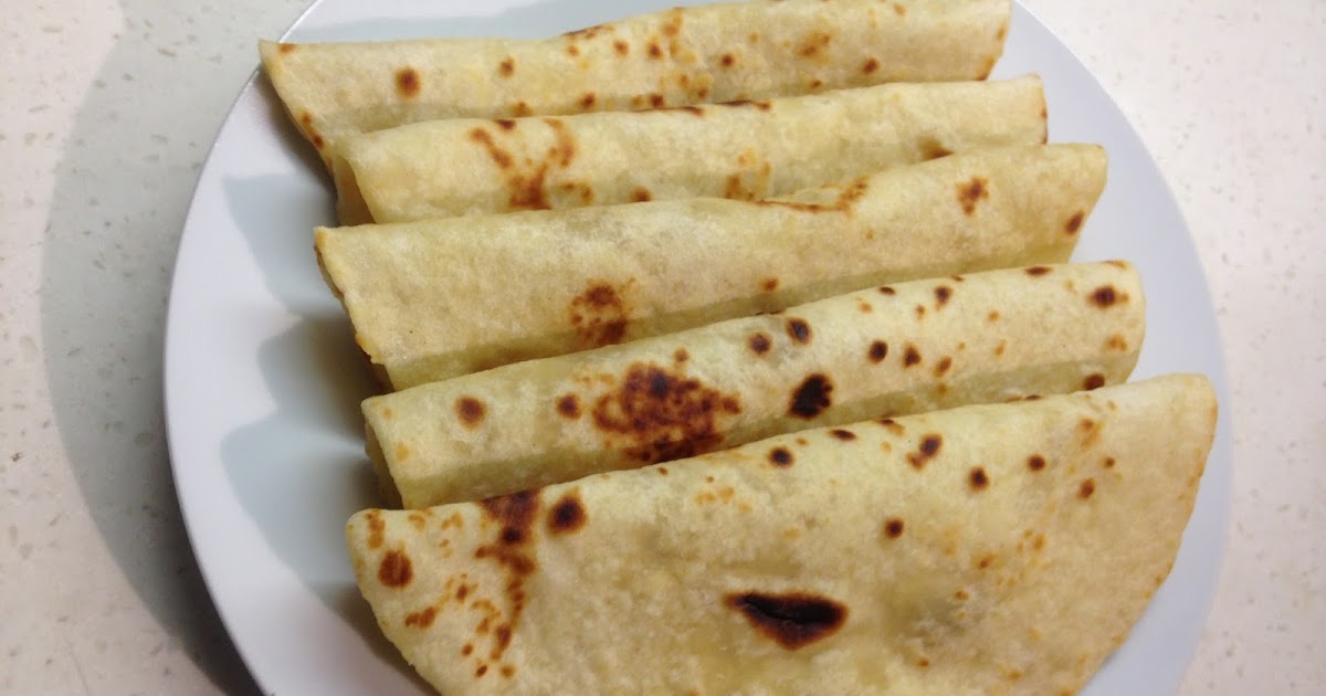 Plain roti/chappati with a twist