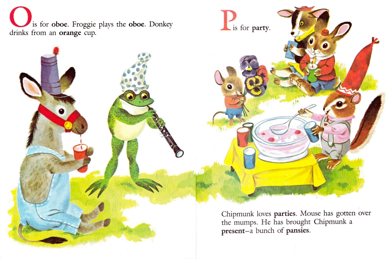 My Retro Reads: "Richard Scarry's Chipmunk's ABC" by Roberta Miller ...