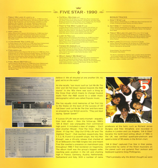 Five Star Luxury - The Definitive Anthology 1984-1991 Exclusive Limited ...