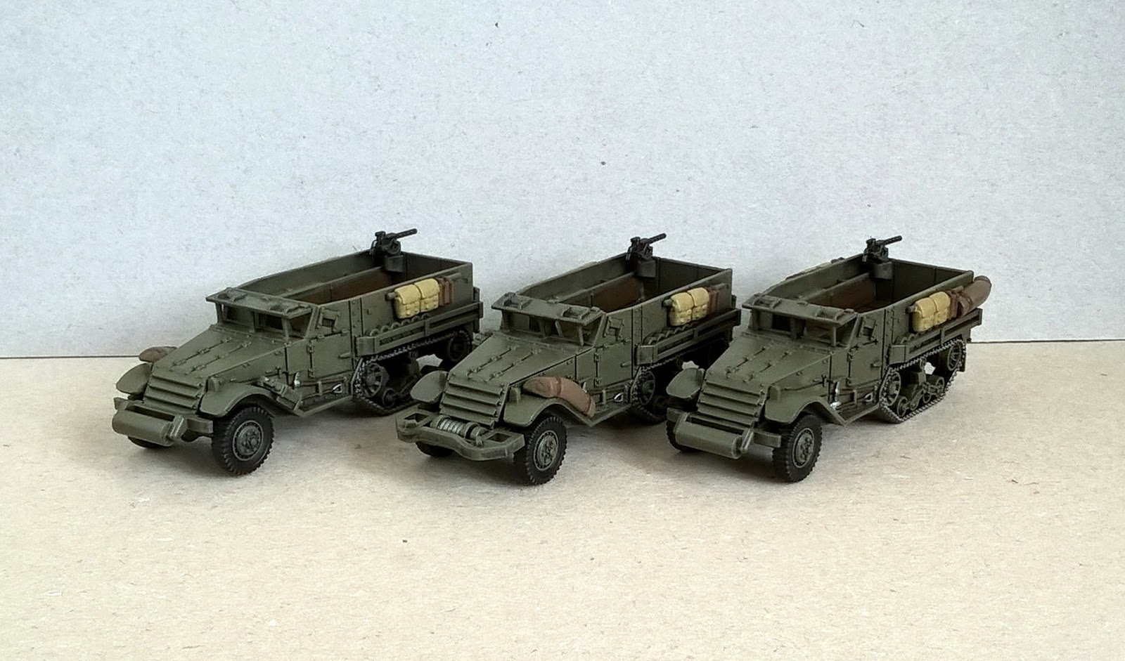 Aurelius Legion: Plastic Soldier Company Allied M5 Halftrack 1/72 Scale - WW2 - WIP