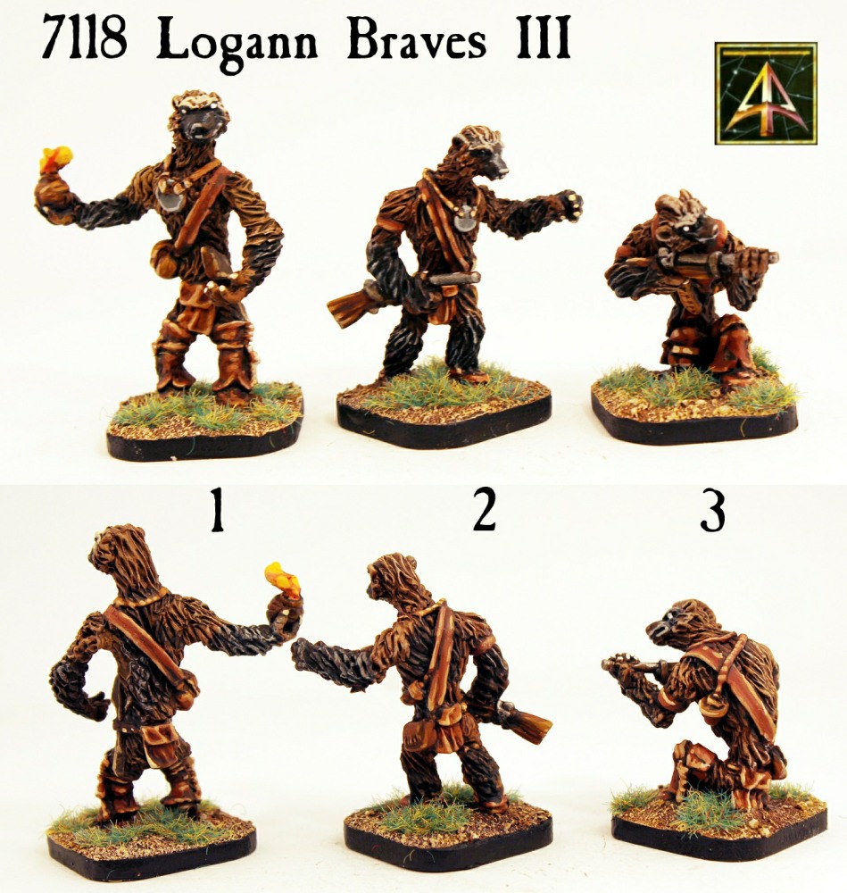 Alternative Armies: Logann Braves twelve new 28mm fantasy miniatures by ...