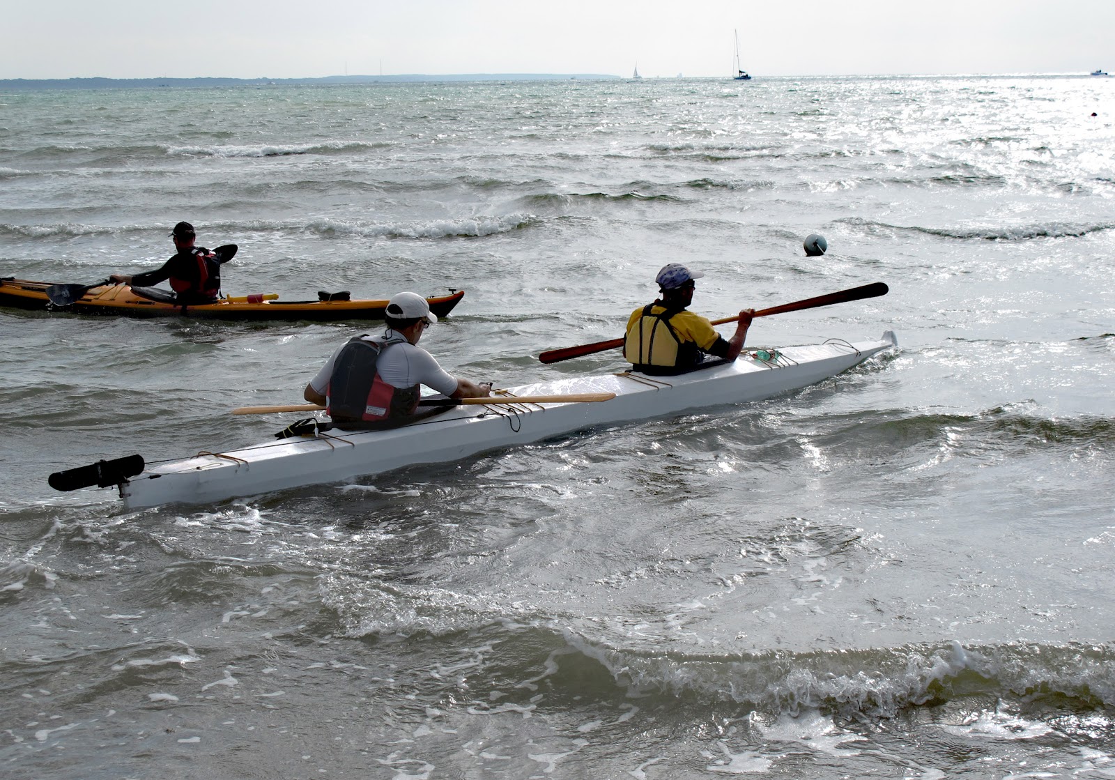 PN Kayak: Iqyax (baidarka) two hole.44km da Anzio a Ostia attraverso il ...
