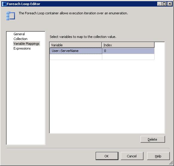 SQL Stuff: Denali SSIS: Loop through a list of servers SQL Stuff: Denali SSIS: Loop through a list of servers