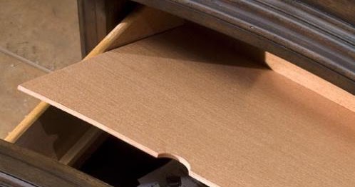 the only way to eat an elephant...: false bottom drawer