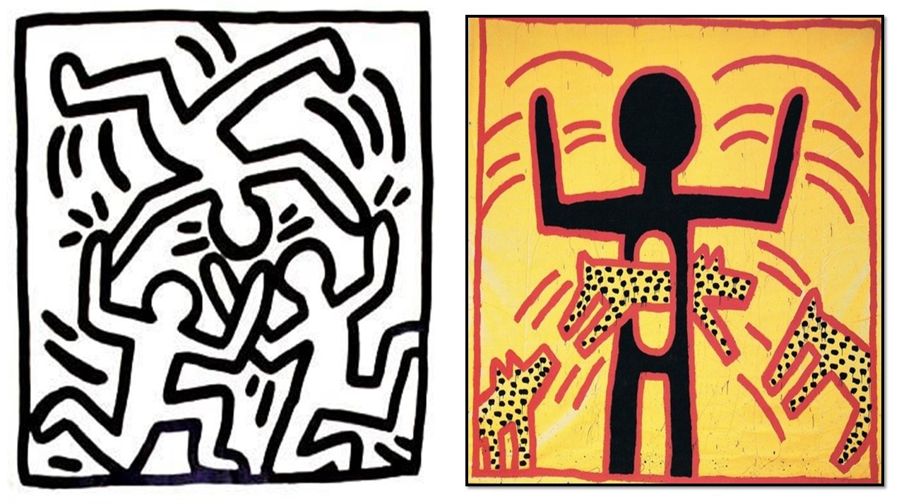 Fazendo Arte com Ivete Raffa: Obras de Arte - Keith Haring