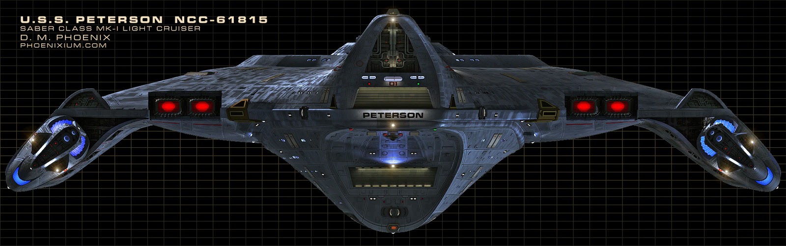 The Trek Collective: D. M. Phoenix's Saber class